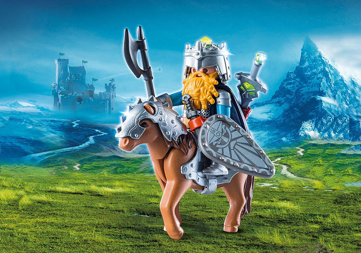 Playmobil - Mounted Dwarven Warrior - 9345 – Bunyip Toys